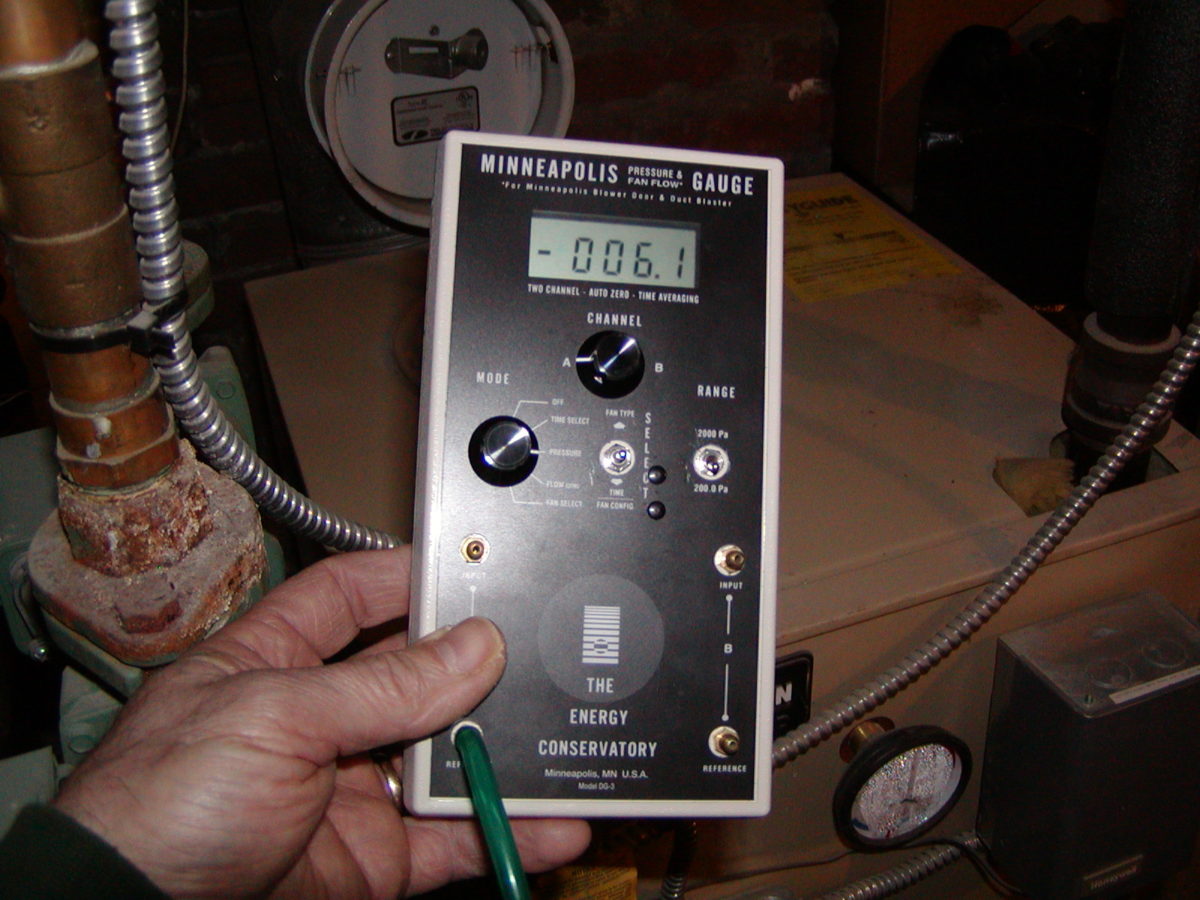 Combustion Safety and the Worst-Case Depressurization Test ...