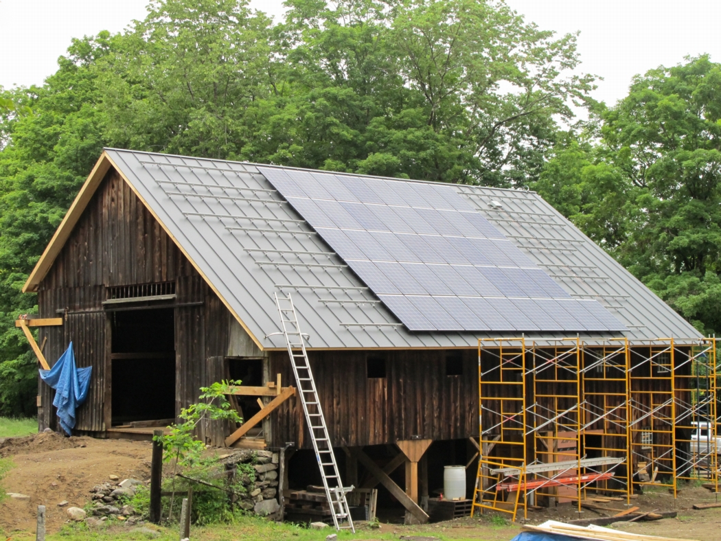 Our Barn Roof Gets an 18-kW Solar Array - GreenBuildingAdvisor