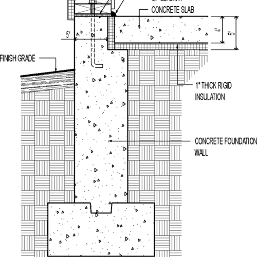 Concrete Slab On Grade Detail Drawing Quadomated » Concrete Slab