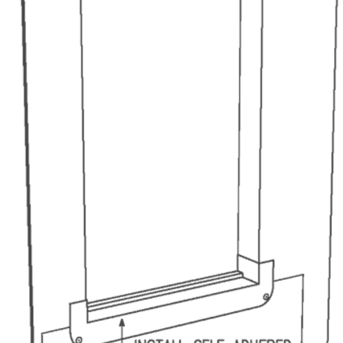 S 7//Flanged window installation // water managed //housewrap// Step 7 ...