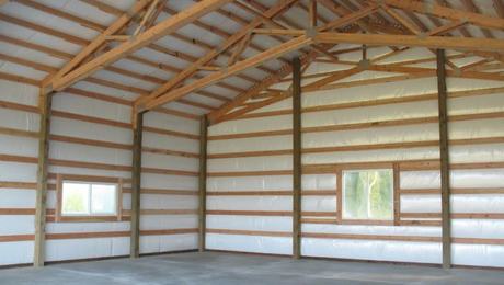 Vaulted Scissor Trusses