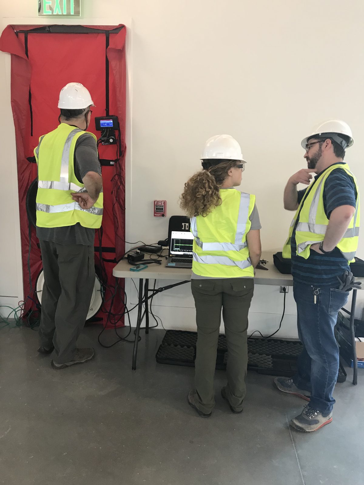 Blower Door Testing a Living Building - GreenBuildingAdvisor