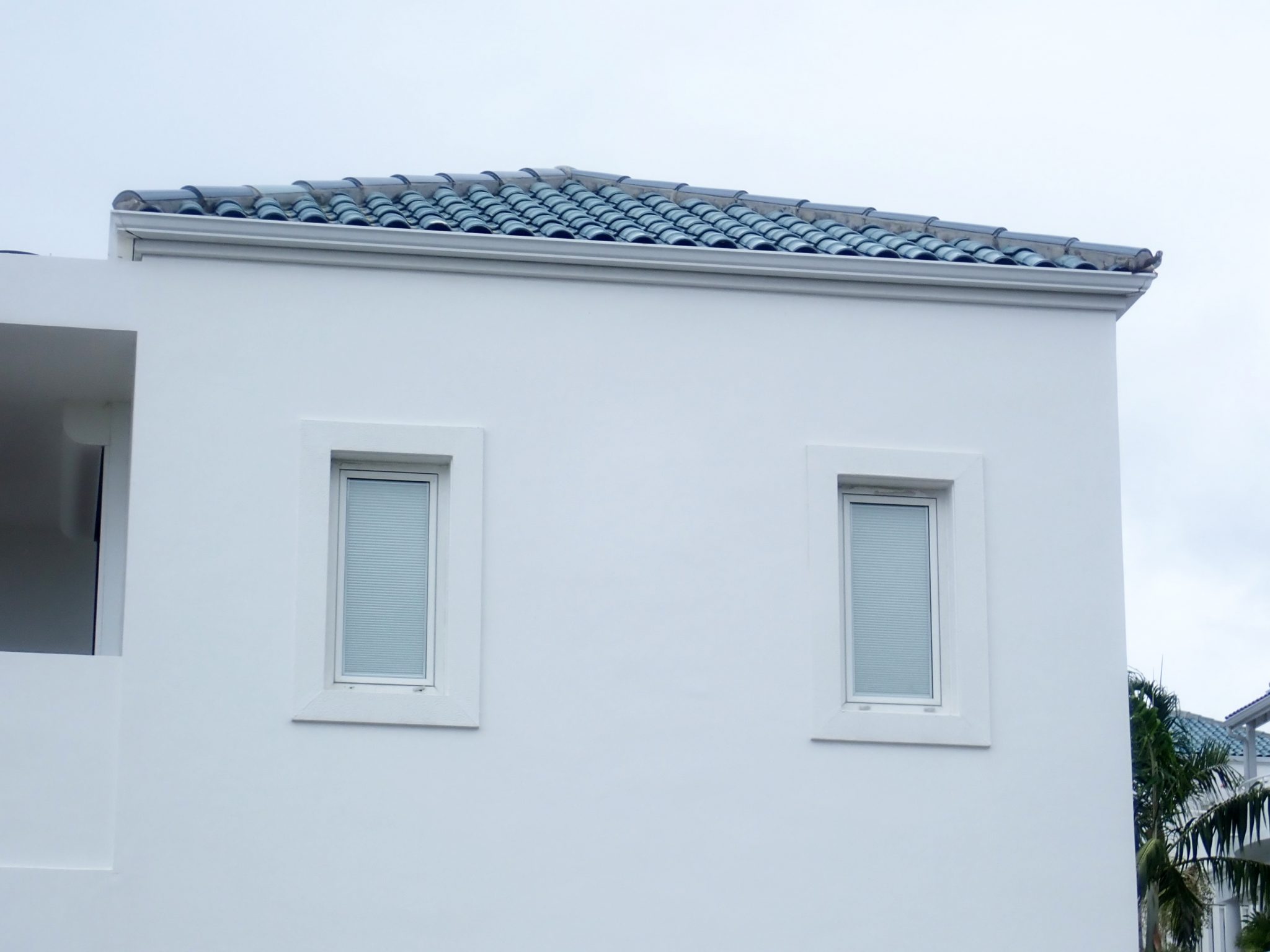 Preventing Algae on Stucco with Flashing or Overhangs ...