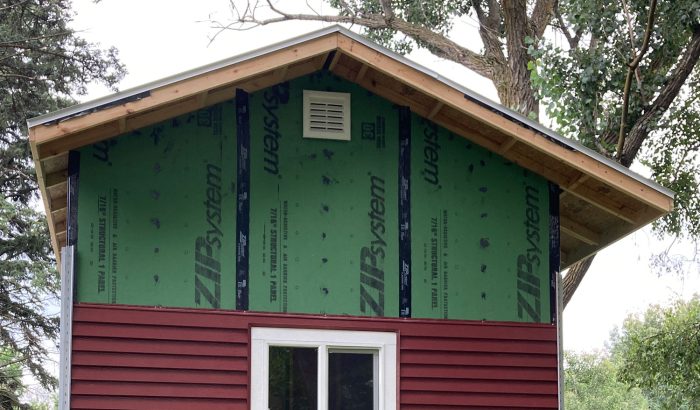 Siding closed eaves with angled soffits - GreenBuildingAdvisor